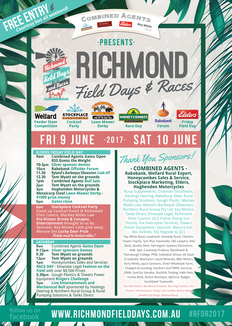 Stockplace Marketing - Richmond Field Days and Races-Sponsored by ...